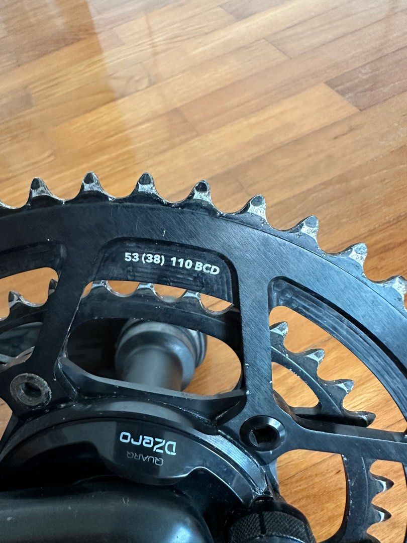 Sram Red Quarq Dzero Powermeter GXP Crankset, Sports Equipment ...