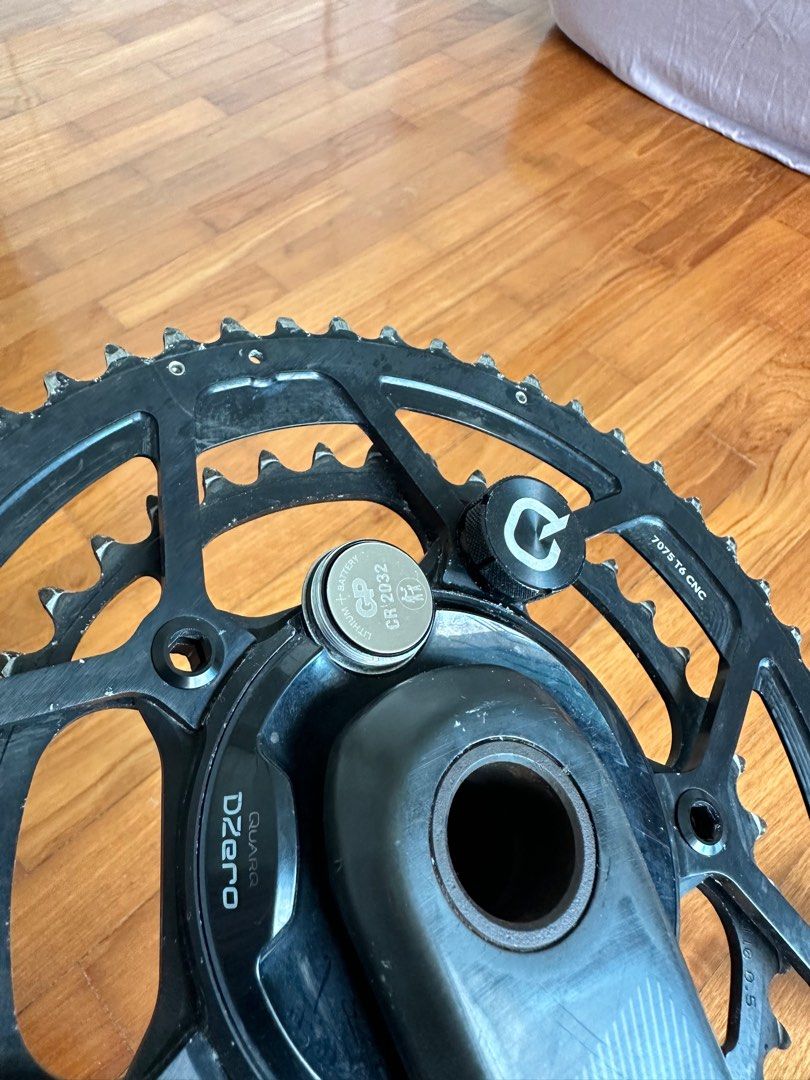 Sram Red Quarq Dzero Powermeter GXP Crankset, Sports Equipment ...