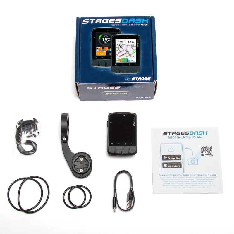 Stages Dash M200 GPS Bike Computer, Sports Equipment, Bicycles & Parts ...