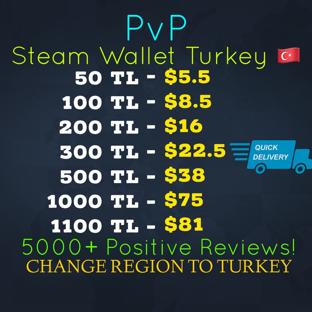 [CODE] Steam Wallet Turkey and Region Change, Video Gaming, Gaming ...