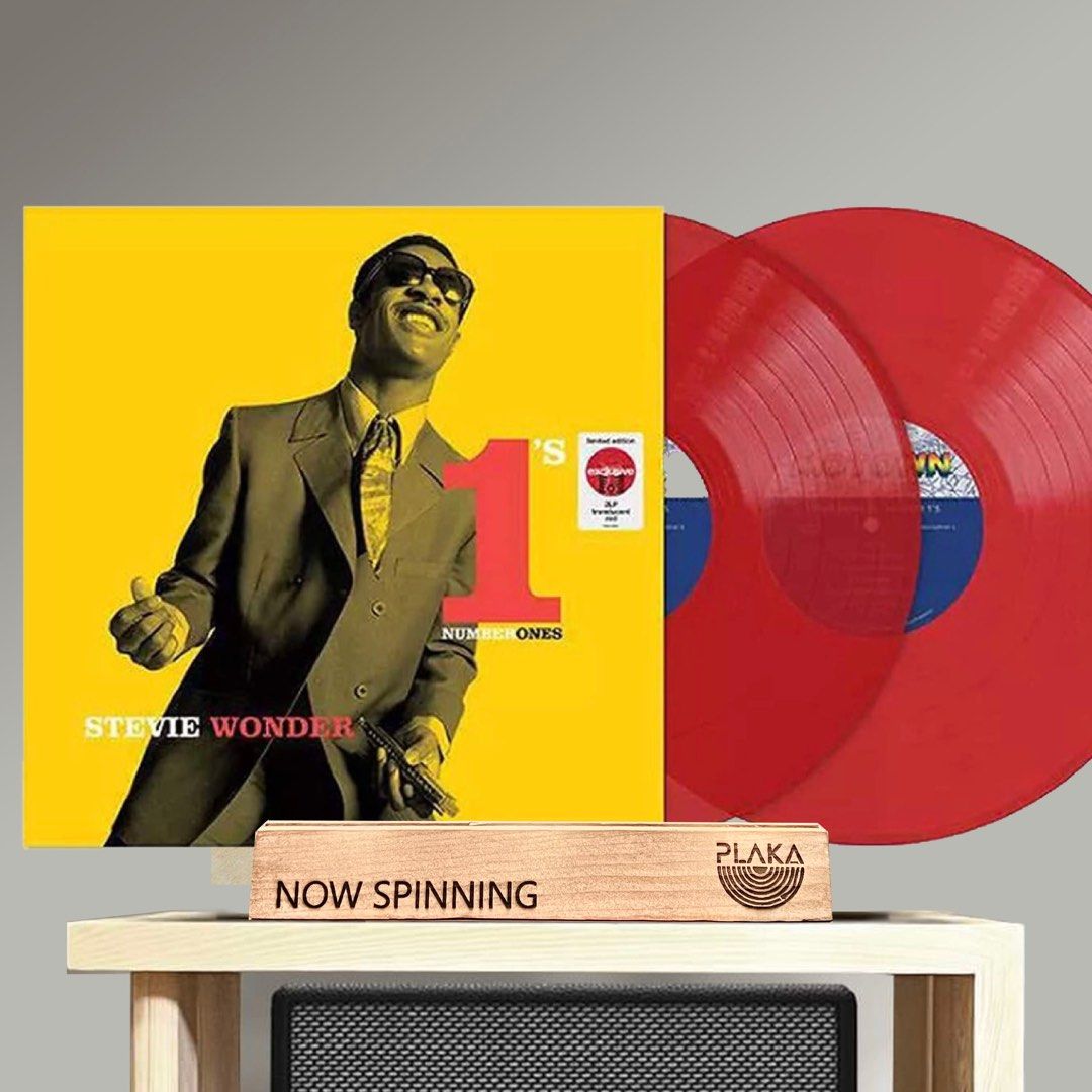 Stevie Wonder Number 1's Vinyl LP Plaka, Hobbies & Toys, Music & Media ...