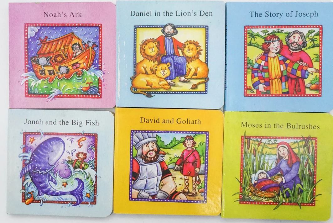 Stories of Bible Mini Library Board Books, Hobbies & Toys, Books ...