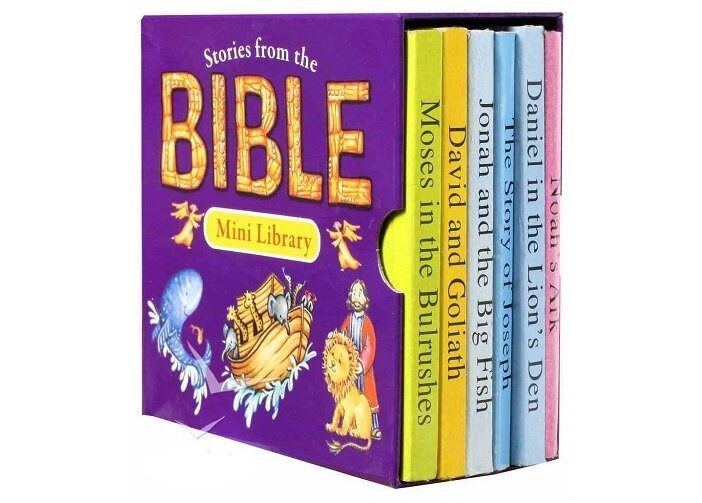 Stories of Bible Mini Library Board Books, Hobbies & Toys, Books ...