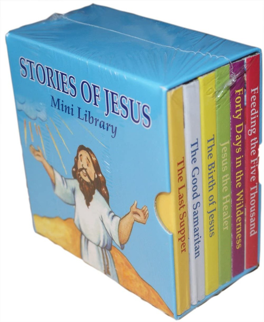 Stories of Jesus Mini Library Board Book, Hobbies & Toys, Books ...