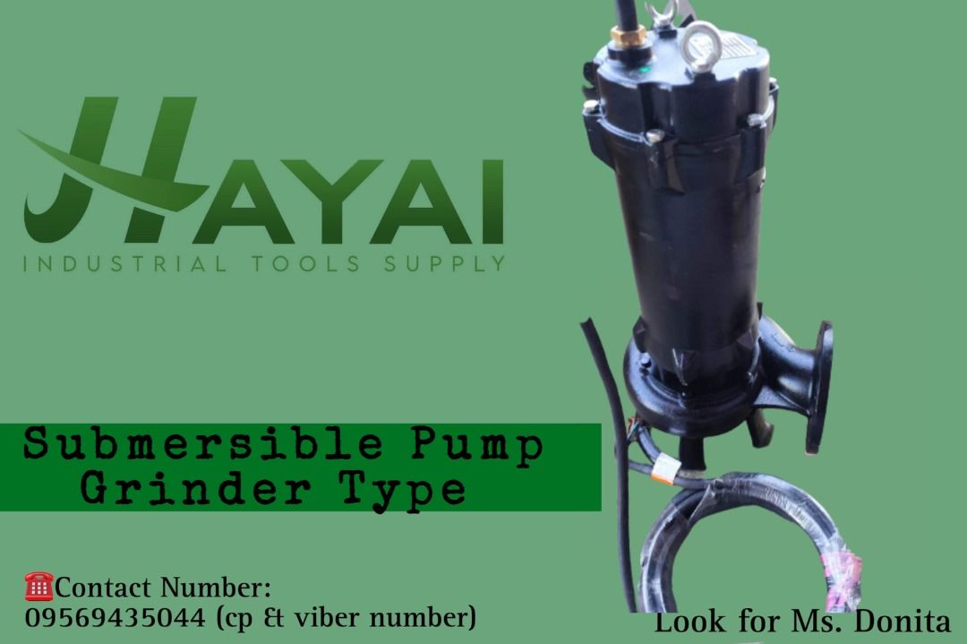 Submersible Pump Grinder Type, Commercial & Industrial, Industrial ...