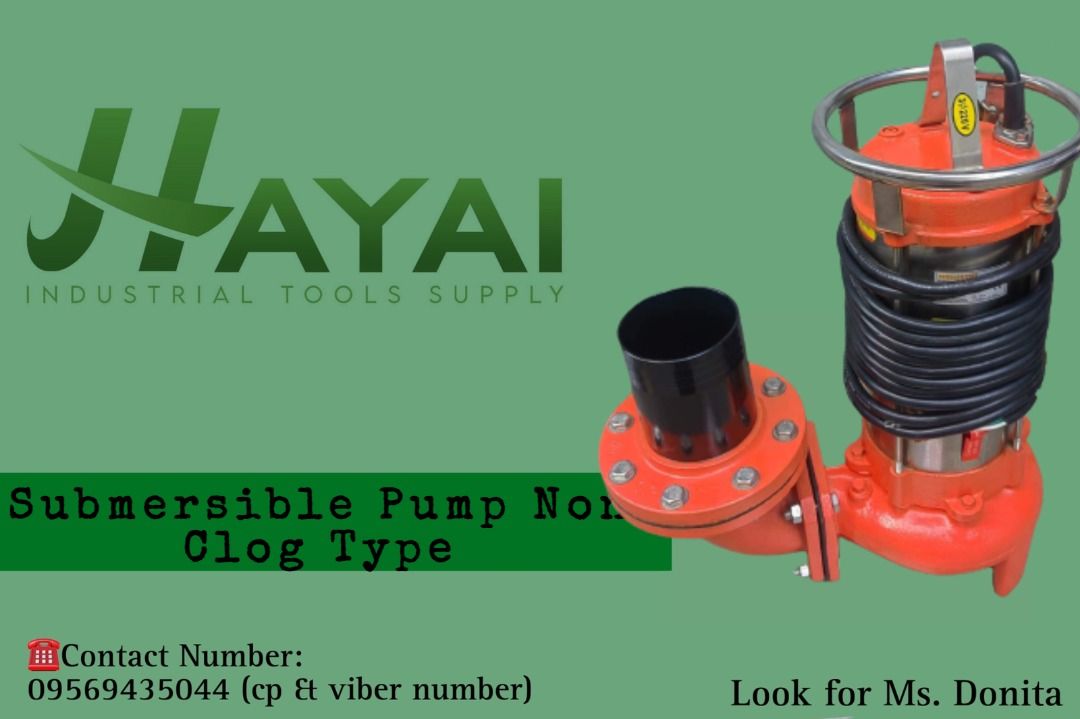 Submersible Pump Non Clog Type, Commercial & Industrial, Industrial ...
