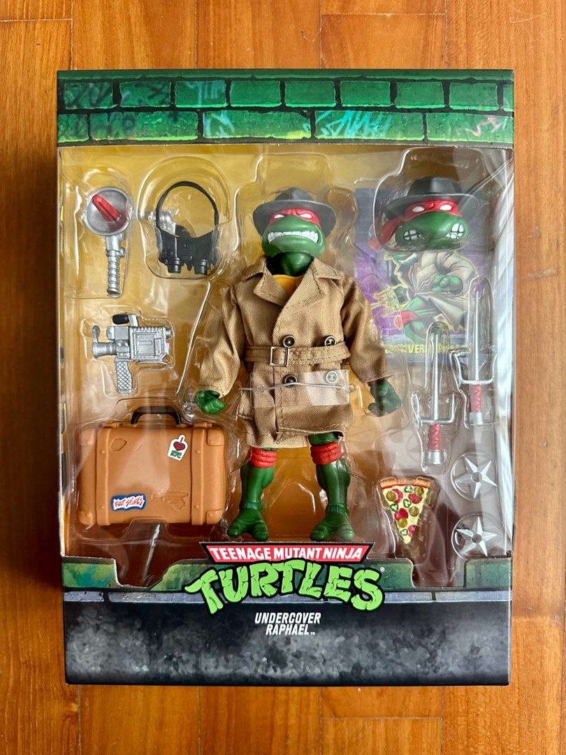 Super7 TMNT Undercover Raphael, Hobbies & Toys, Toys & Games on Carousell