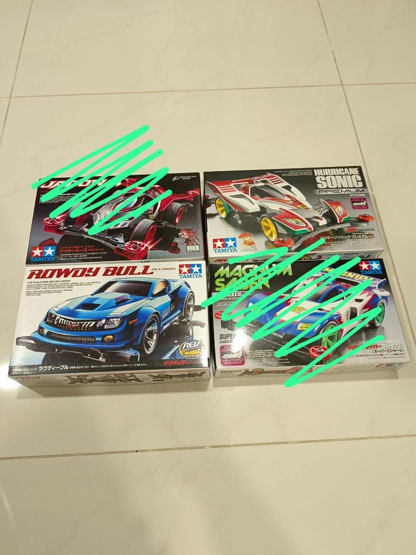 Tamiya Mini 4wd Car Kits (1), Hobbies & Toys, Toys & Games on Carousell
