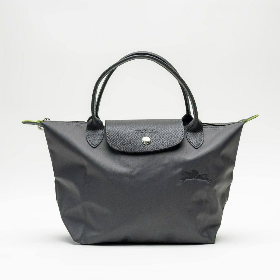 Tas LONGCHAMP Le Pliage Small Top Handle Bag Nylon (SSH) Graphite ...