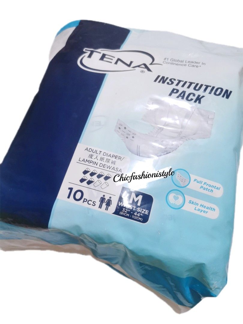 TENA ADULT TAPE DIAPER (M), Health & Nutrition, Assistive & Rehabilatory Aids, Adult ...