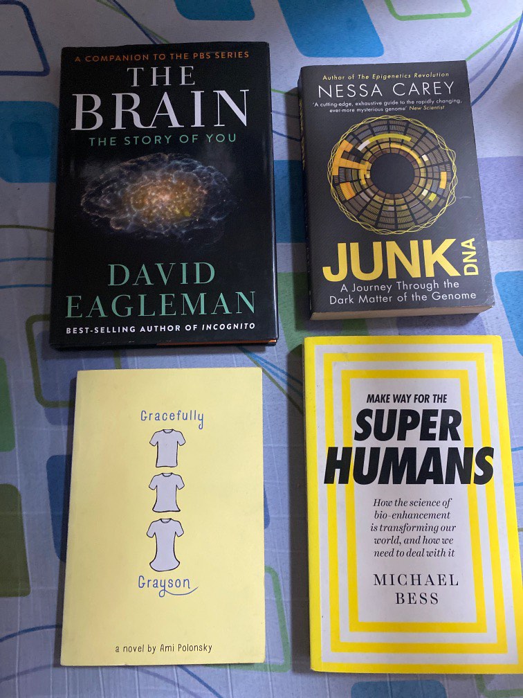 The Brain Story of You, Junk DNA, Make Way For Super Humans, Gracefully ...