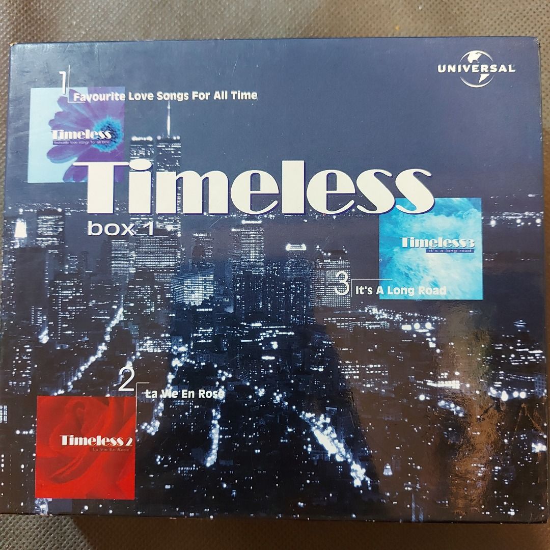 TimeLess 原唱精選 三 CD boxset (99年 舊版, 連紙套) Louis Armstrong - La Vie En ...