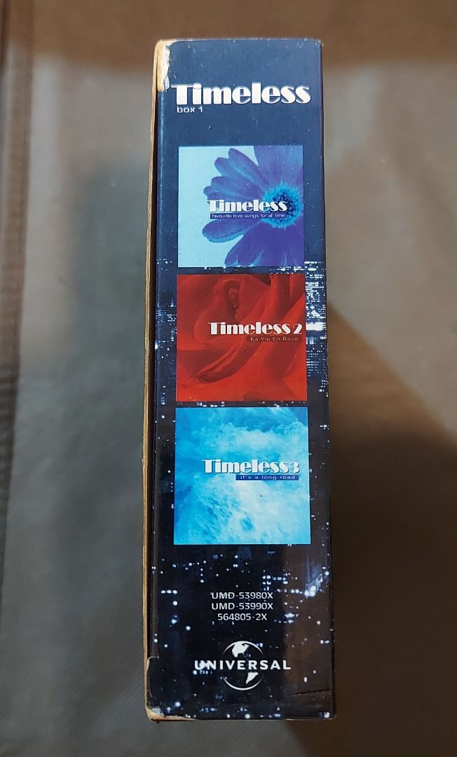 TimeLess 原唱精選 三 CD boxset (99年 舊版, 連紙套) Louis Armstrong - La Vie En ...