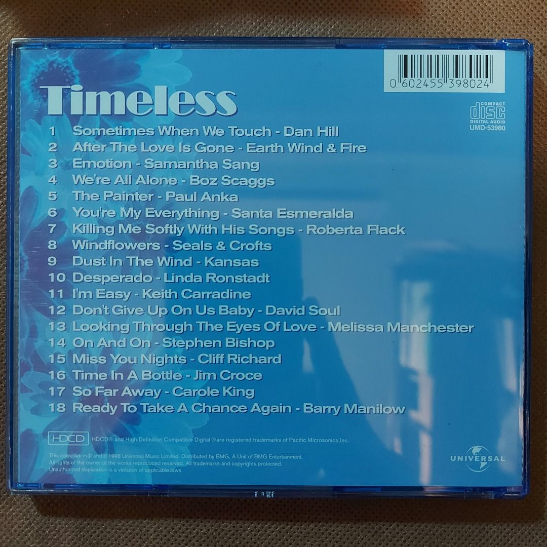 TimeLess 原唱精選 三 CD boxset (99年 舊版, 連紙套) Louis Armstrong - La Vie En ...