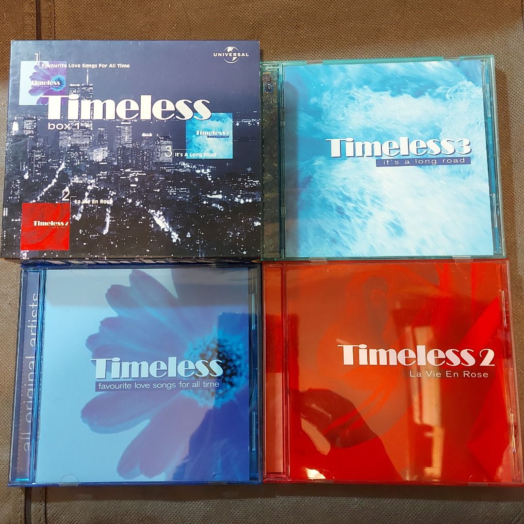 TimeLess 原唱精選 三 CD boxset (99年 舊版, 連紙套) Louis Armstrong - La Vie En ...