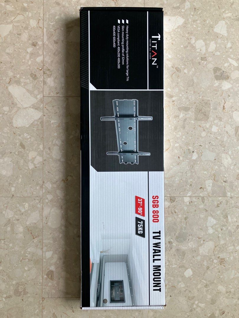 TITAN SGB-800 TV Wall Mount, TV & Home Appliances, TV & Entertainment ...