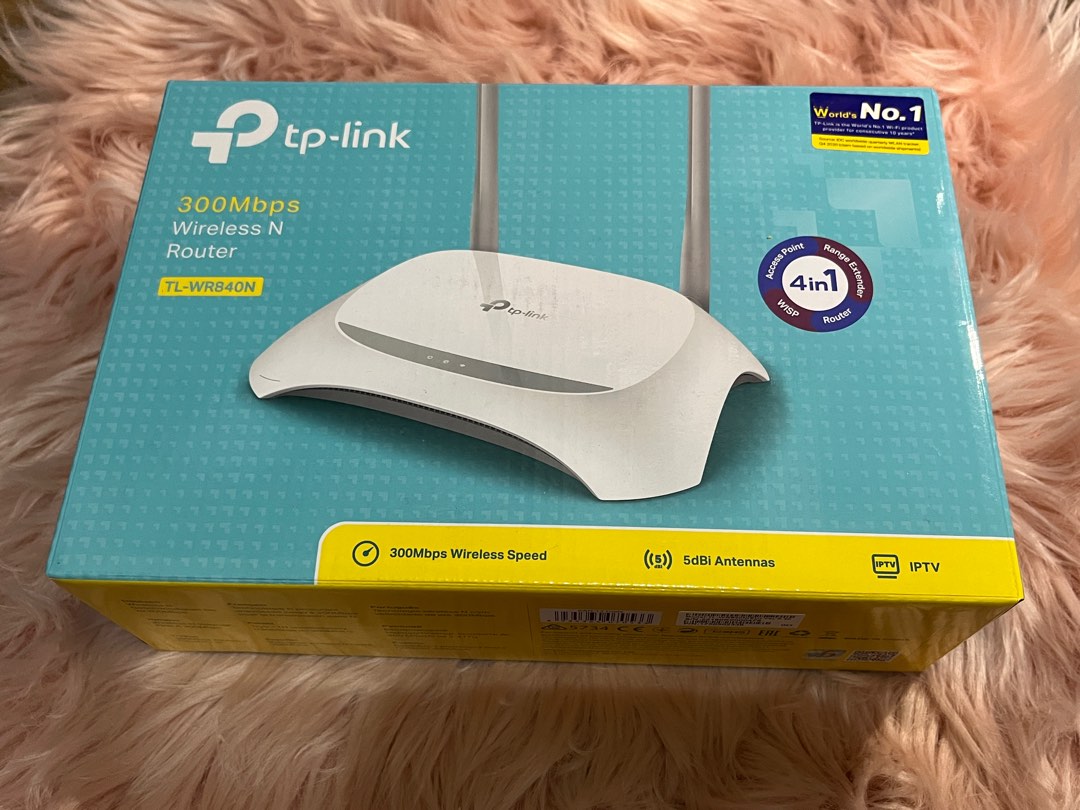 Tp Link Tl Wr840n 300mbps Wireless N Router Computers And Tech Office