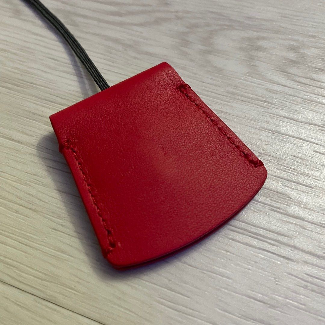 TUMI (Voyageur) Initial Monogram Patch Sunset Red 01, Women's Fashion ...