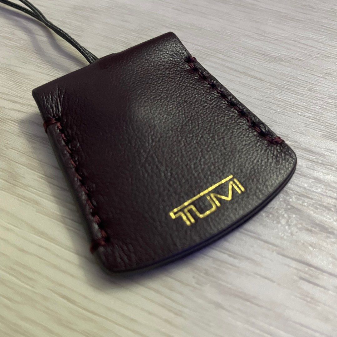 TUMI (Voyageur) Initial Monogram Patch Claret 05, Women's Fashion, Bags ...