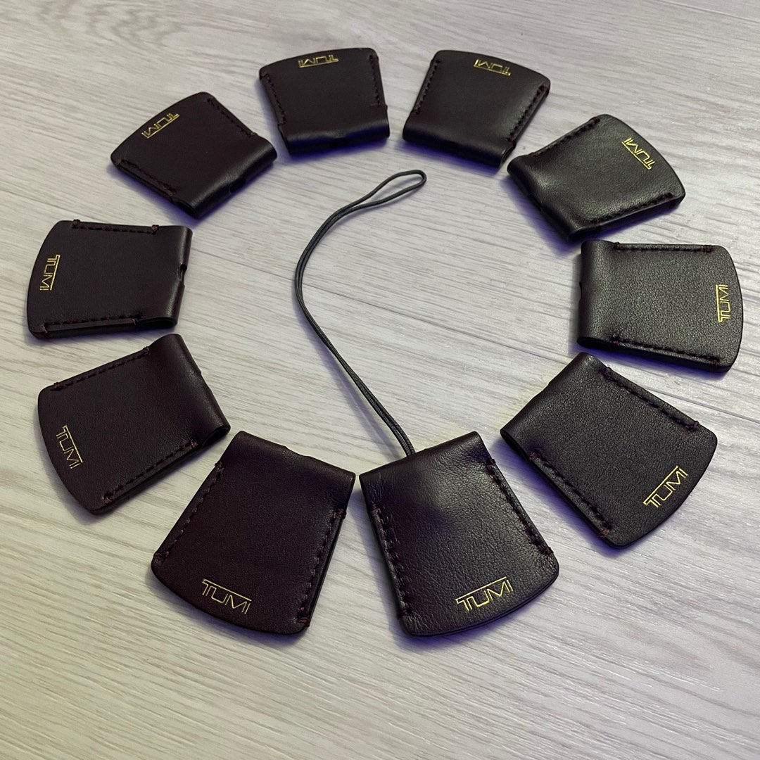 TUMI (Voyageur) Initial Monogram Patch Claret 05, Women's Fashion, Bags ...