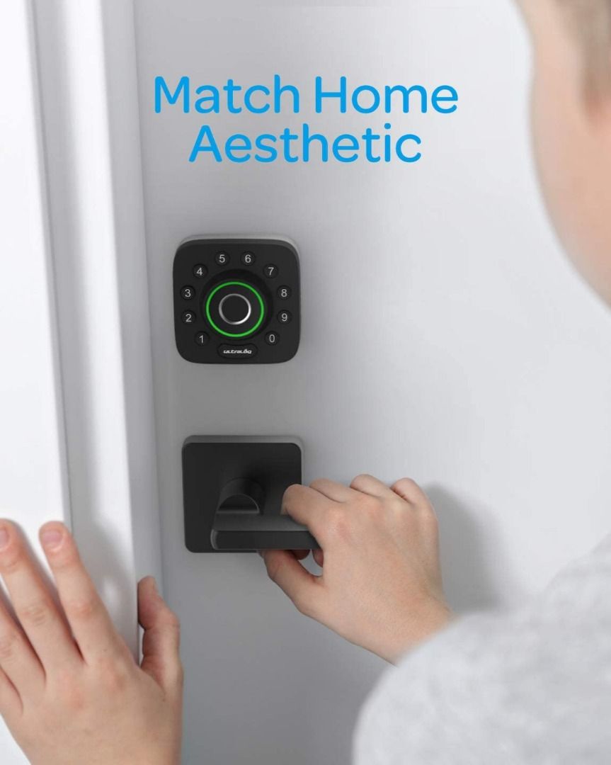 ULTRALOQ U-Bolt Pro Smart Lock, Keyless Entry Door Lock via Bluetooth ...
