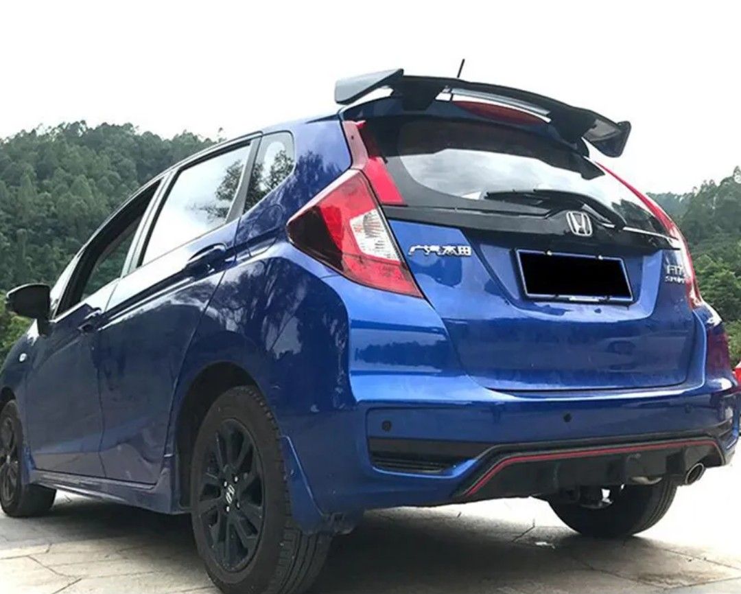 Universal ABS Honda Fit/Jazz Rear Spoiler, Car Accessories, Accessories ...