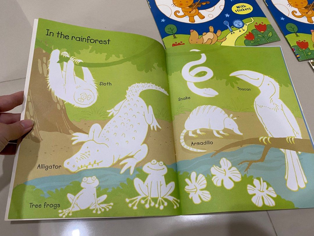 Usborne First Colouring Book with Stickers ($1 each) - Children ...