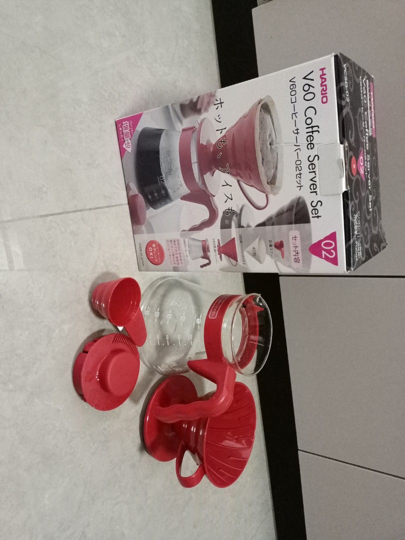 V 60 coffee set, TV & Home Appliances, Kitchen Appliances, Coffee ...
