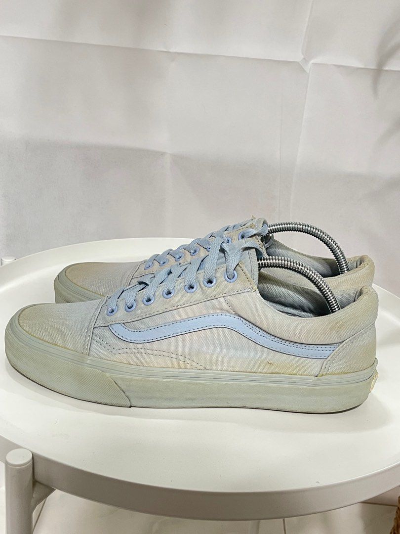 Vans Old Skool Mono "Sky Blue", Men's Fashion, Footwear, Sneakers on ...