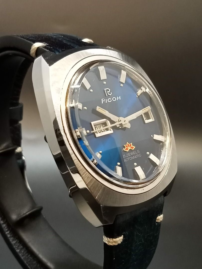 Very Rare! Vintage circa 1970 Ricoh JDM Cal 61 21J Automatic Twin ...