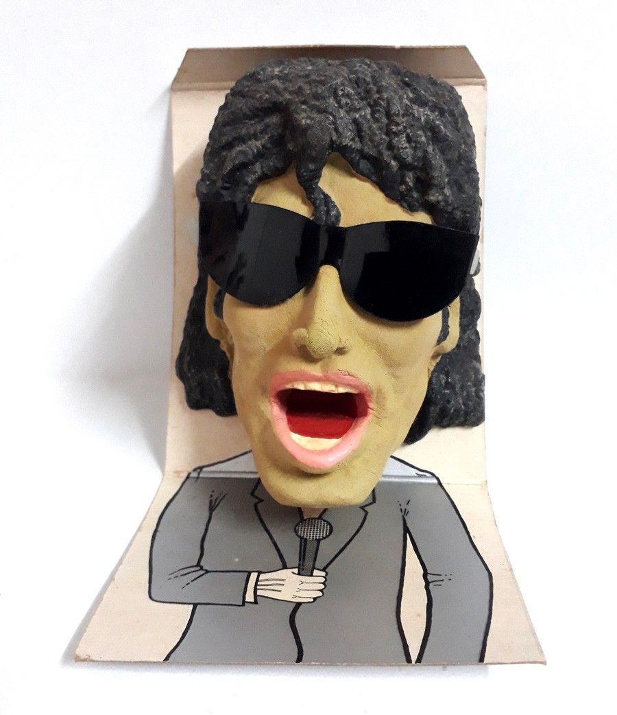 Vintage 80's Bendy Rockheads Michael Jackson Finger Puppet, Hobbies ...