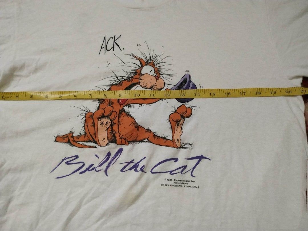 Vintage Bill The Cat, Men's Fashion, Tops & Sets, Tshirts & Polo Shirts ...
