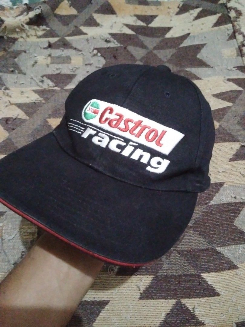 Vintage castrol racing, Men's Fashion, Watches & Accessories, Cap & Hats on Carousell