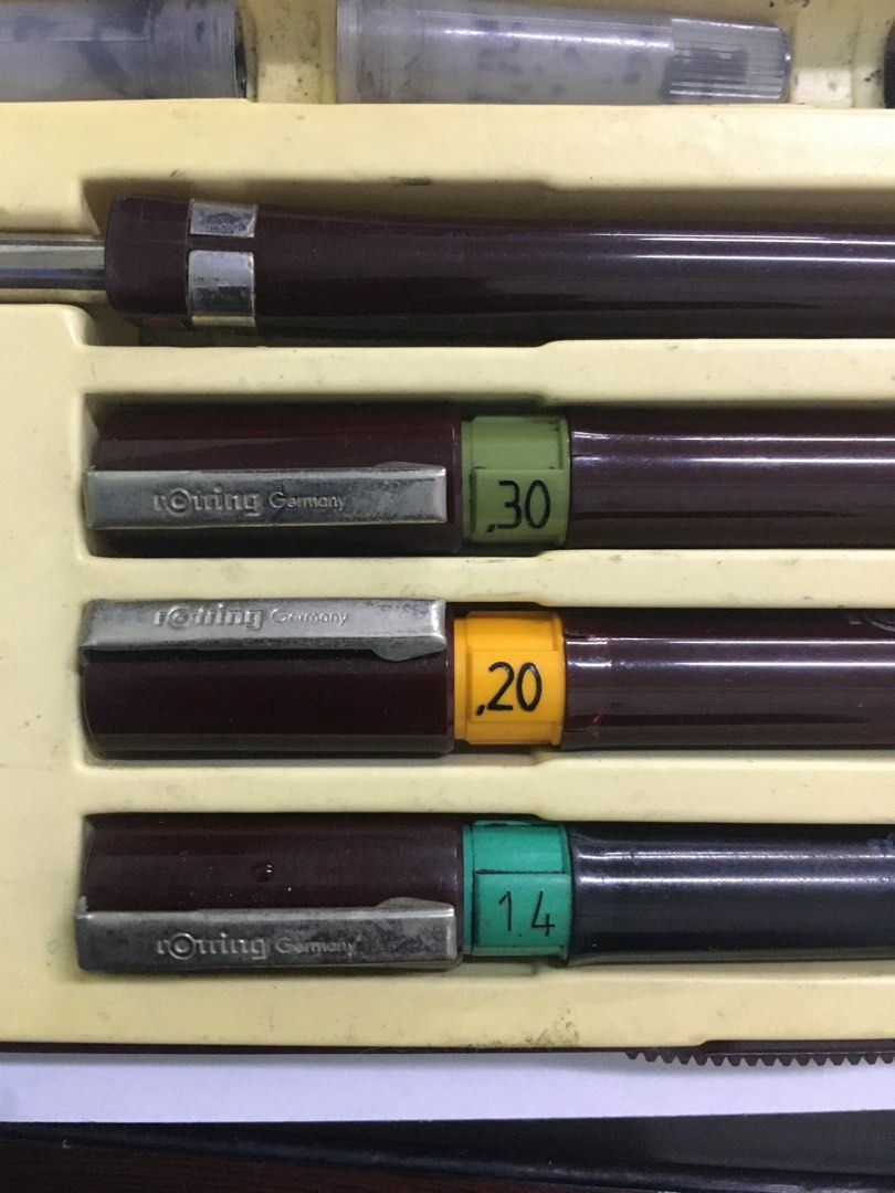 Vintage Rotring technical pen, Hobbies & Toys, Stationary & Craft ...