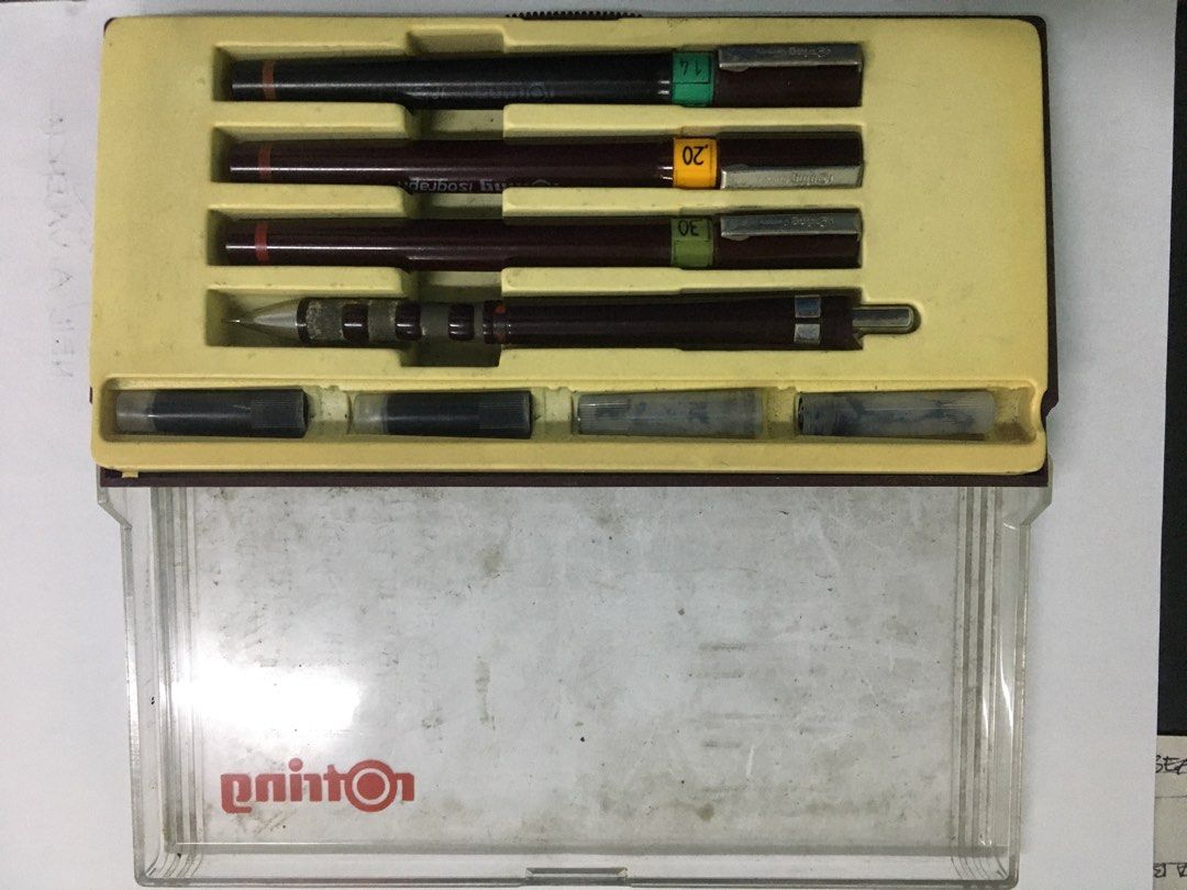 Vintage Rotring technical pen, Hobbies & Toys, Stationary & Craft ...