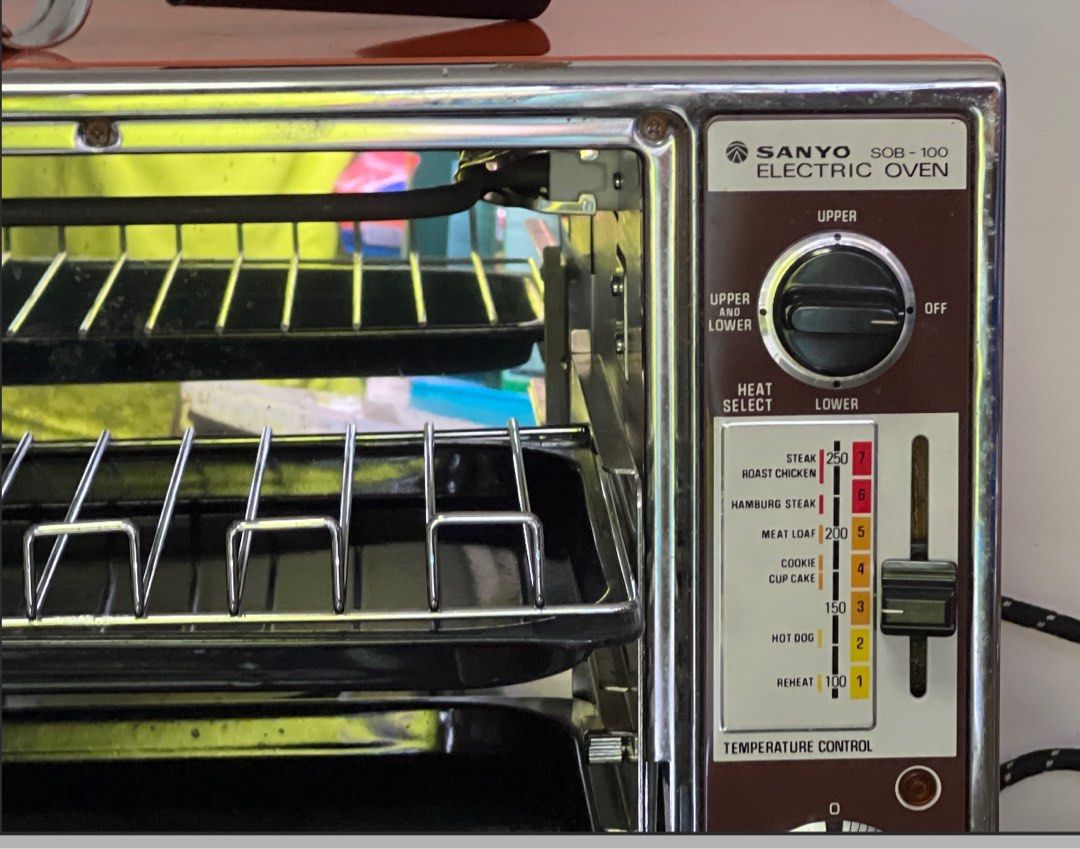 Vintage SANYO ELECTRIC OVEN Model SOB 100 (Old stock/Unused) , TV ...