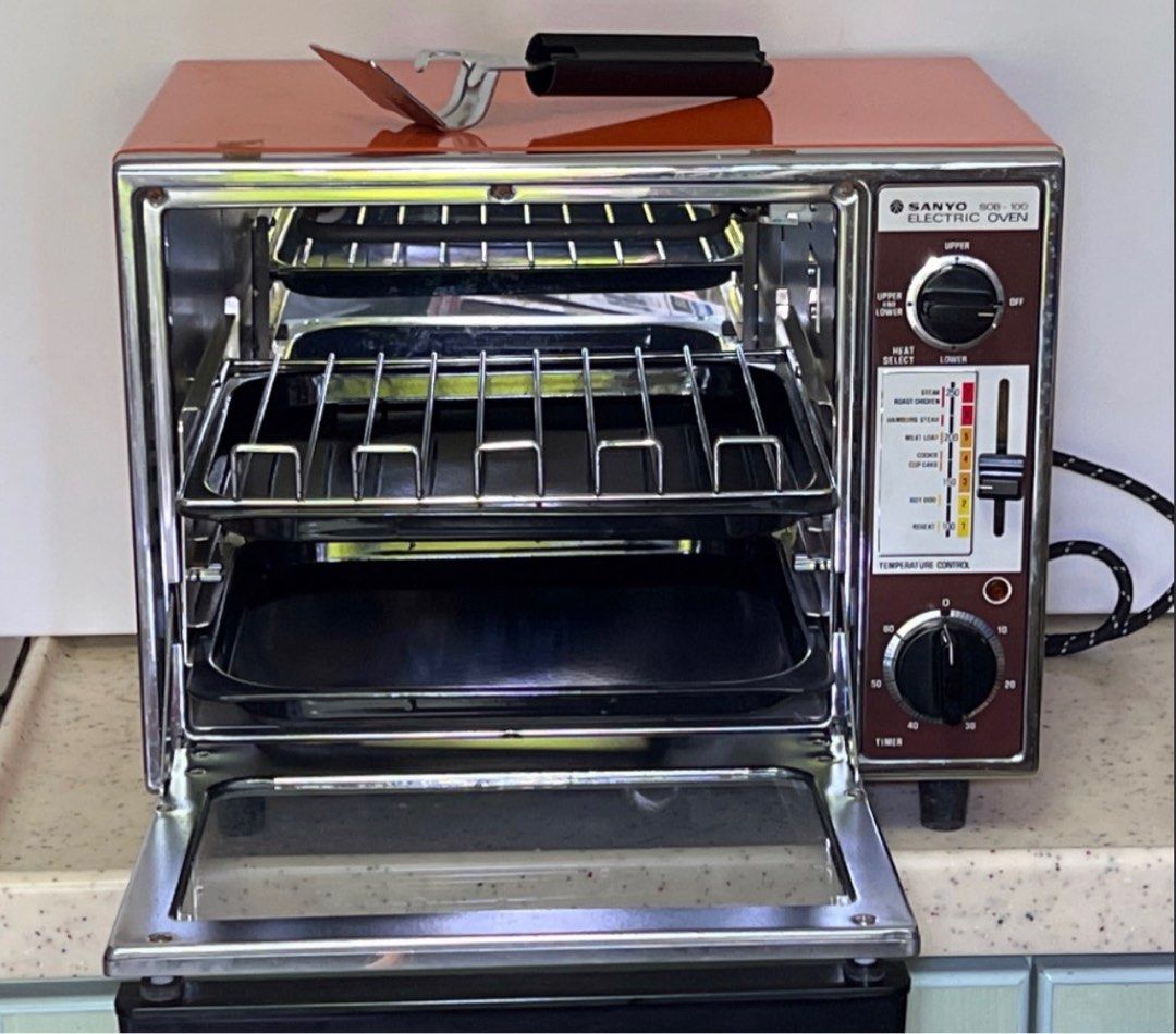 Vintage SANYO ELECTRIC OVEN Model SOB 100 (Old stock/Unused) , TV ...