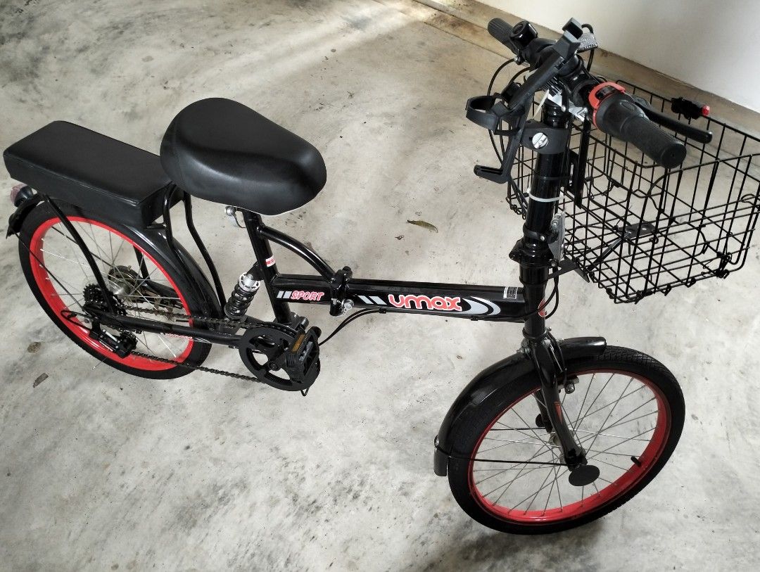 VMAX 20 inch foldable bike with 6 speed, Everything Else on Carousell