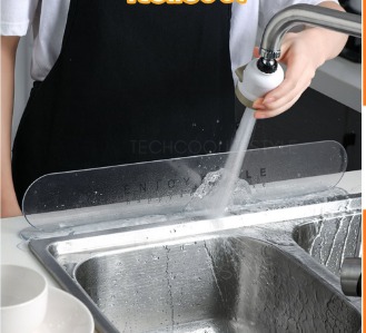 Water Splash Guard for Kitchen Countertop Stove Sink Bathroom Basin ...