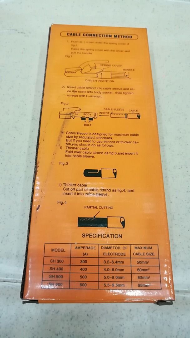 Welding Electrode Holder Touch Body Electrode Holder, Commercial ...