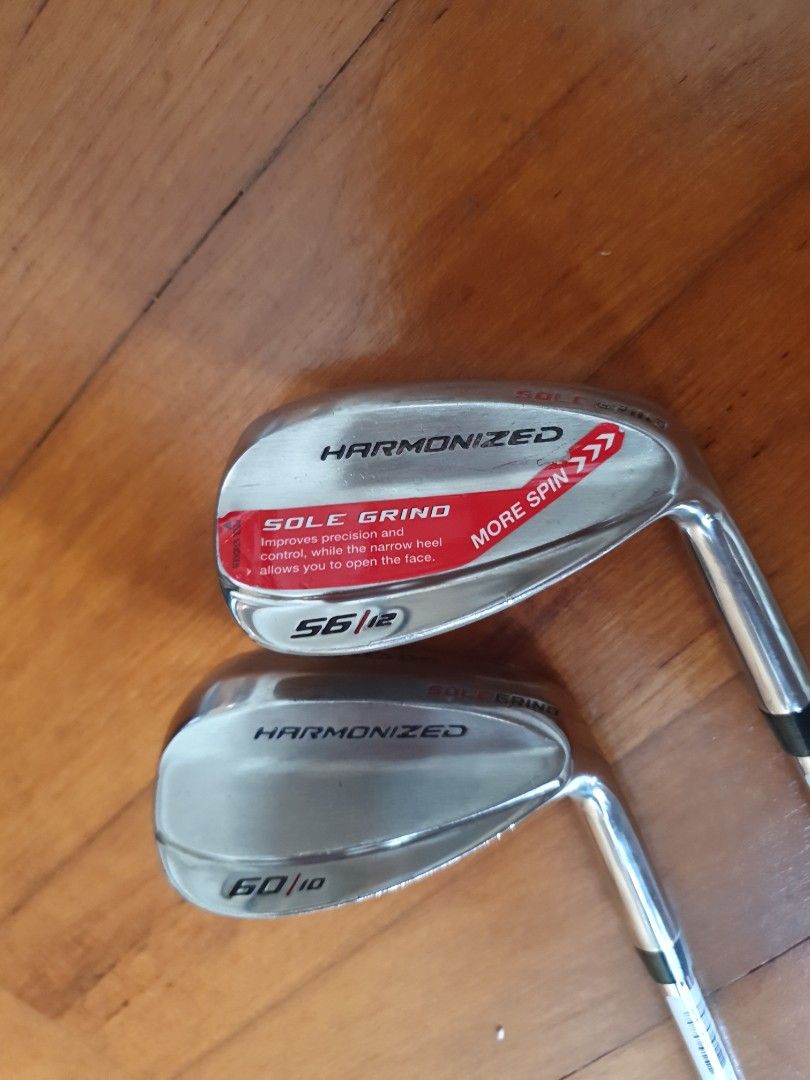 Wilson Harmonized wedges - 56 and 60 degree, Sports Equipment, Sports ...
