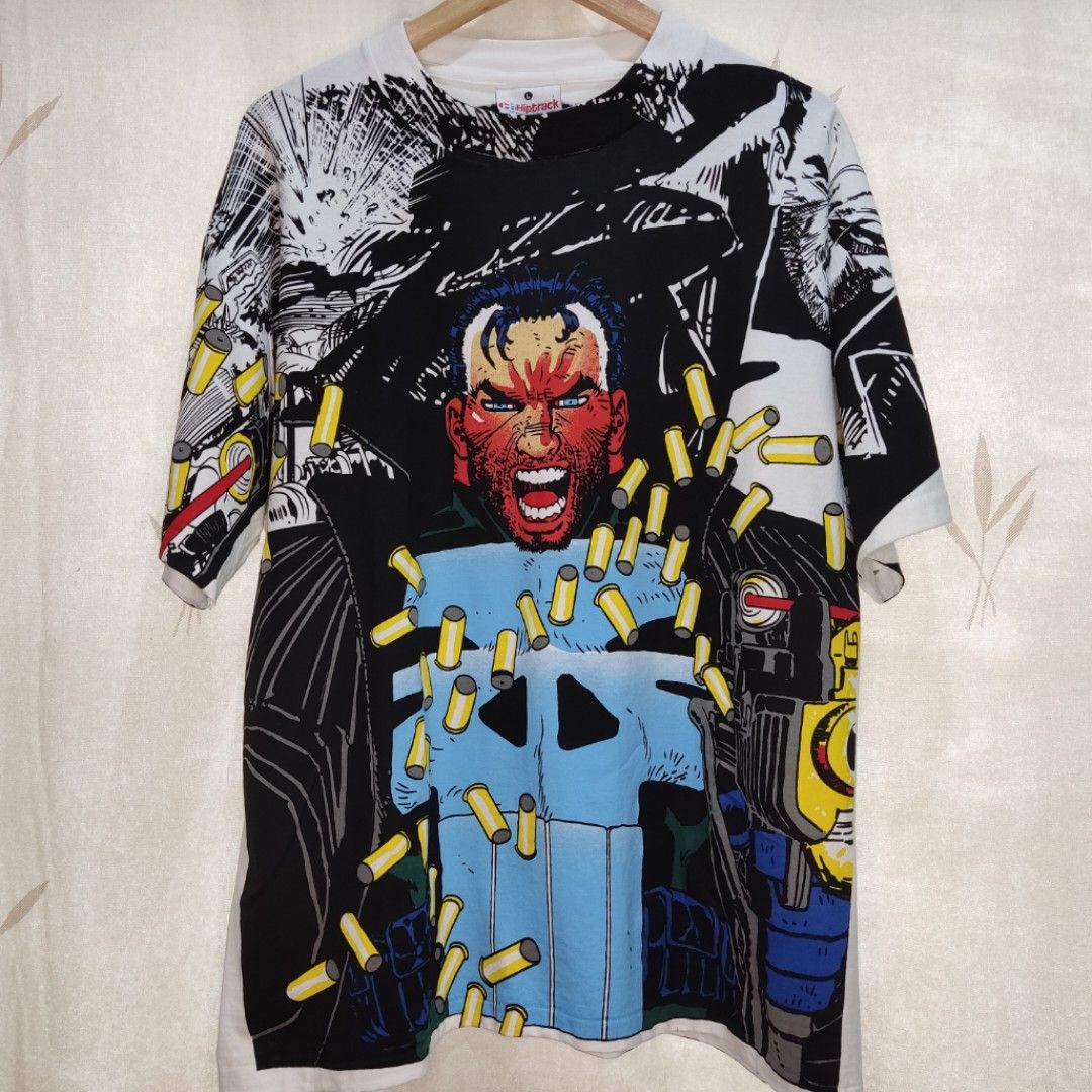 Wolverine/Punisher AOP Shirt, Men's Fashion, Tops & Sets, Tshirts ...
