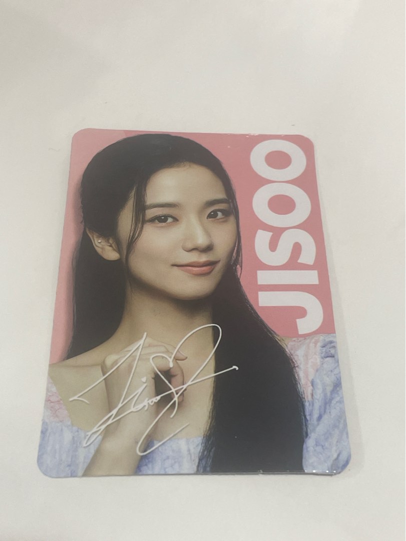 Wtswtt Jisoo Blackpink Oreo Pc Hobbies And Toys Memorabilia And Collectibles K Wave On Carousell