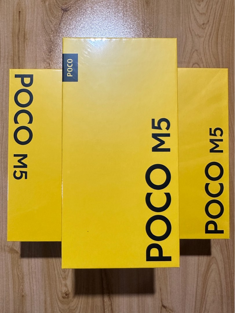 Xiaomi Poco M5 6GB/128GB | 4GB/64GB NFC (Brand New Sealed Set, Local Warranty), Mobile Phones ...