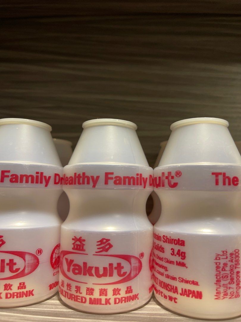 YaKult bottles [READ DESCRIPTION], Furniture & Home Living, Kitchenware ...