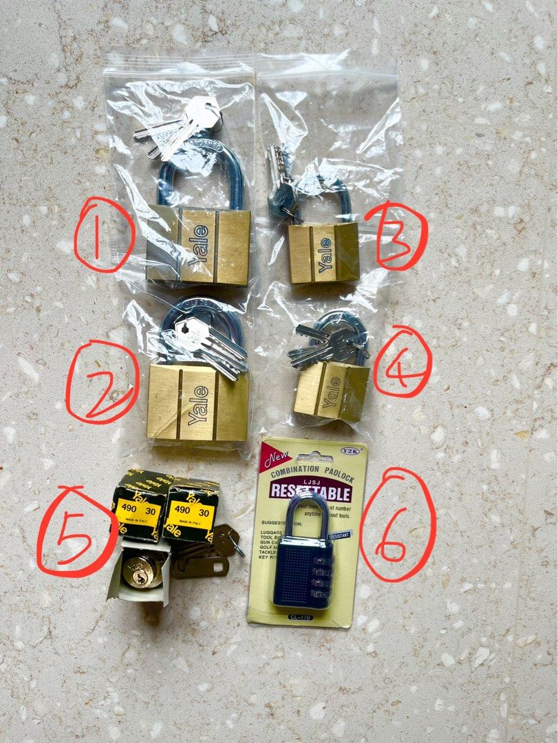 Yale Padlock Drawer Lock, Babies & Kids, Baby Nursery & Kids Furniture ...