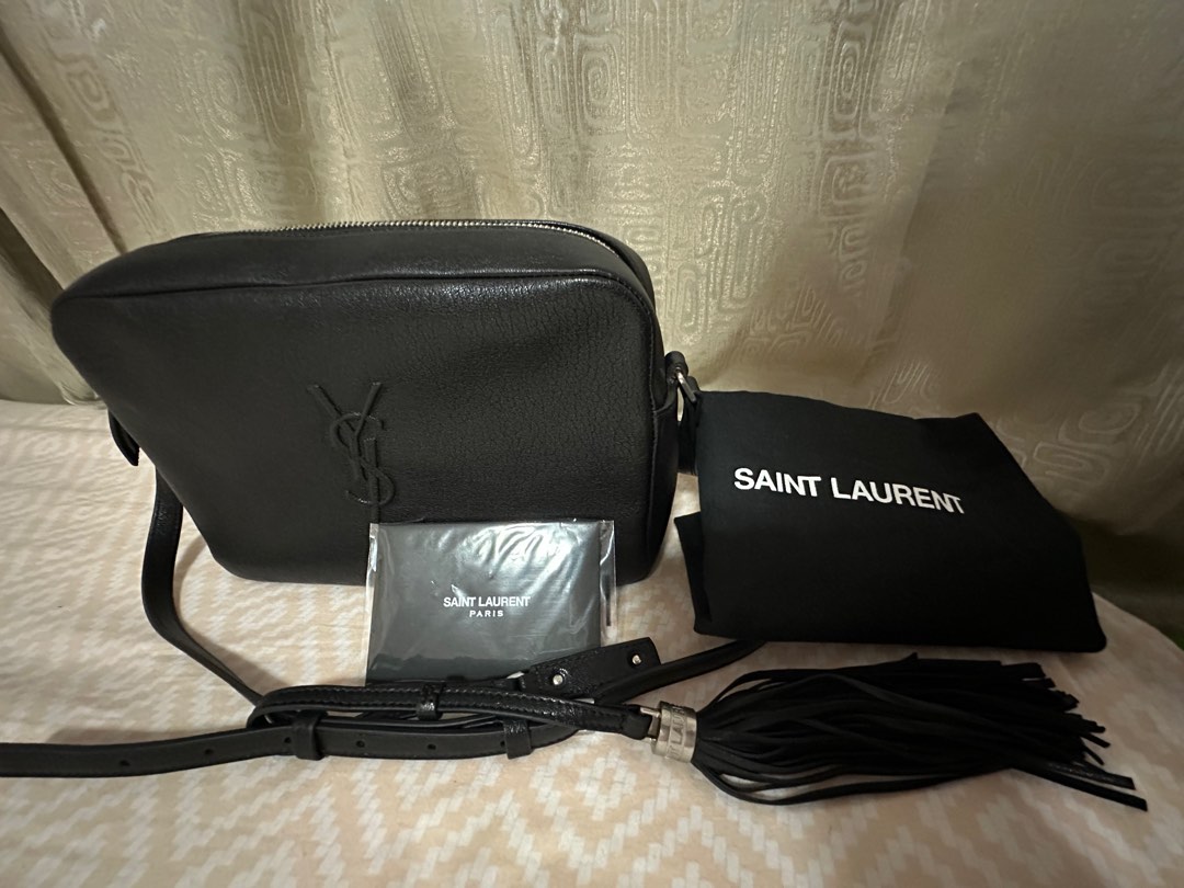 YSL leather camera bag, Women's Fashion, Bags & Wallets, Cross-body ...