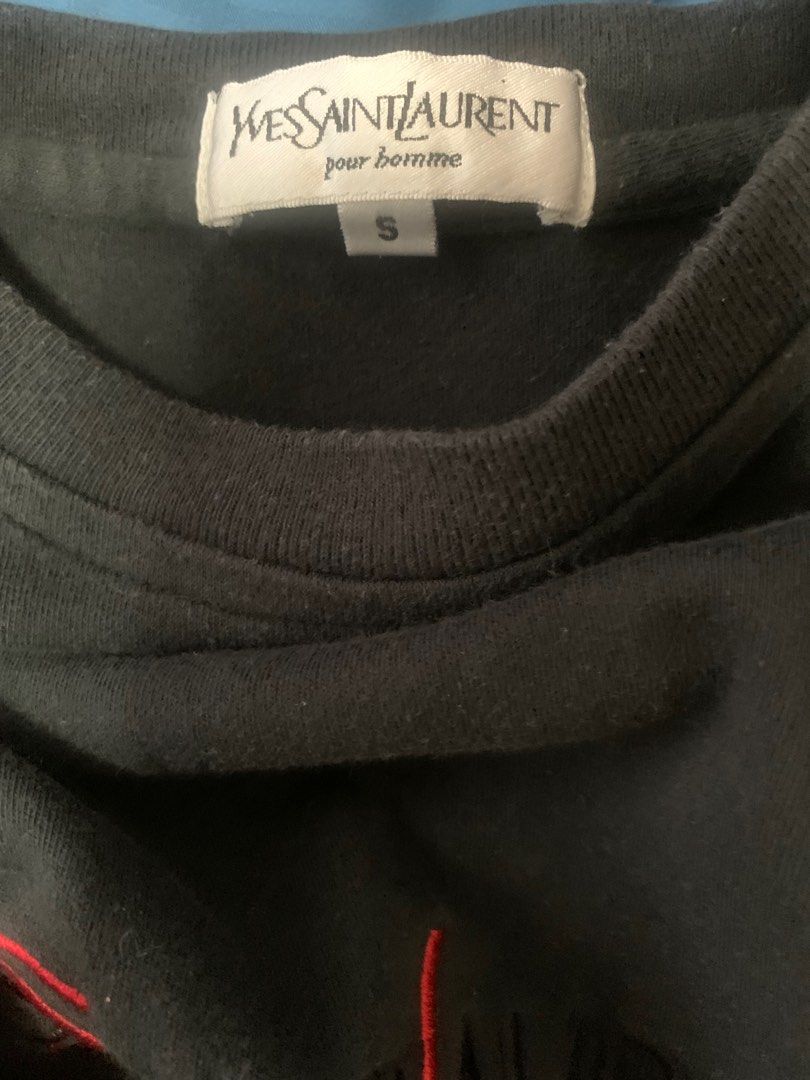YSL SAINT LAURENT TEE, Men's Fashion, Tops & Sets, Tshirts & Polo ...