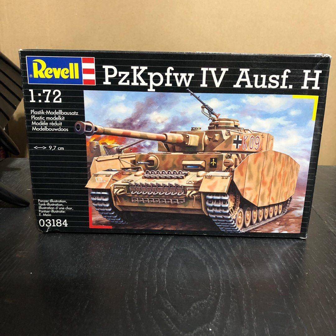 1/72 Revell WWII German Panzer IV Ausf H Model Kit, Hobbies & Toys ...