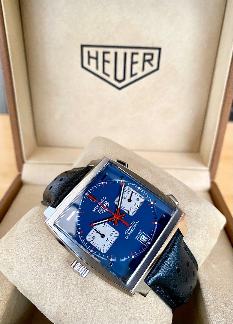 2019 Tag Heuer Monaco Calibre 11 Ref. CAW211P.FC6356, Luxury, Watches ...